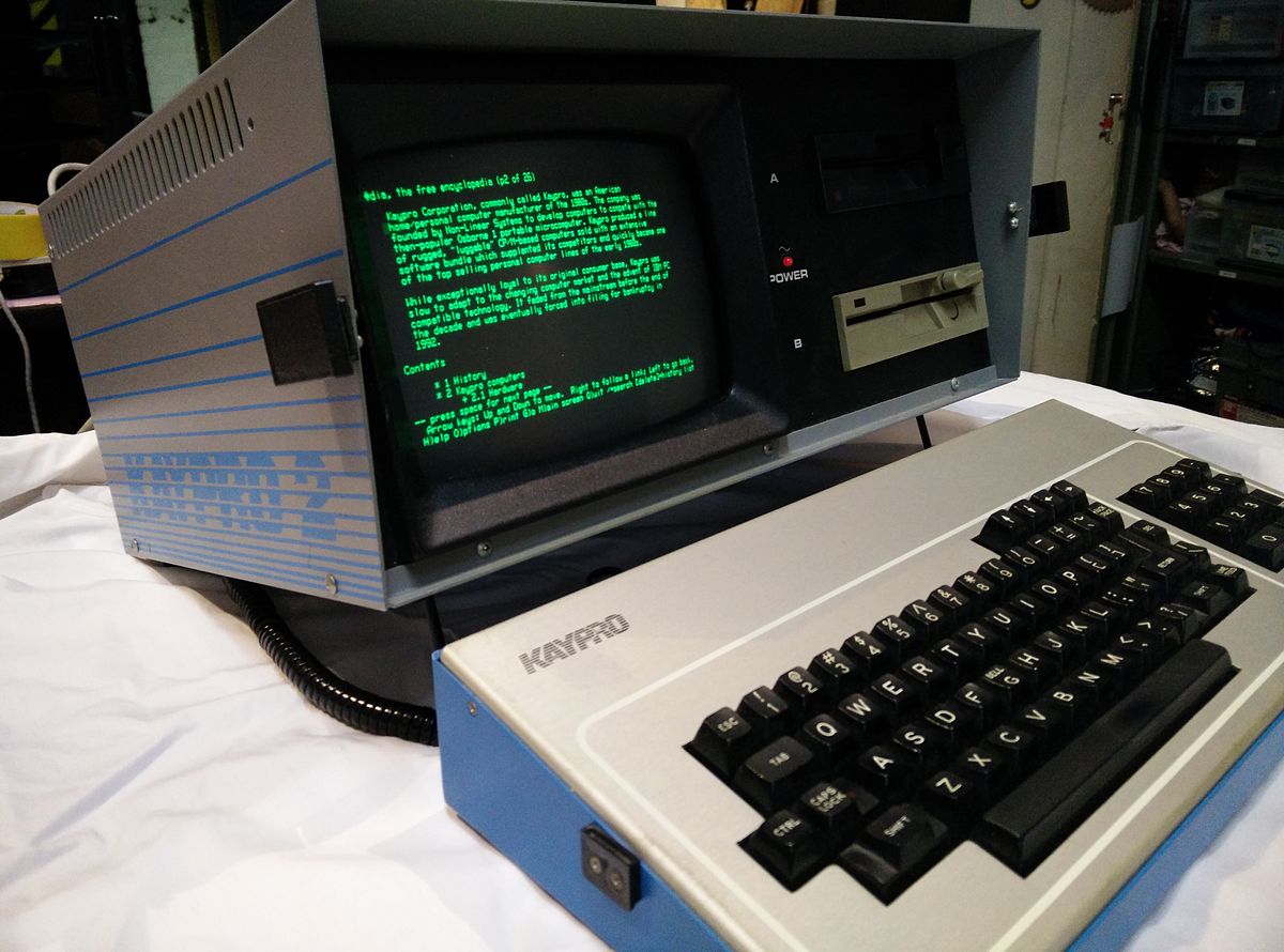 1983: DrHGuy's Household Goes Digital With Kaypro II - AllanShowalter.com