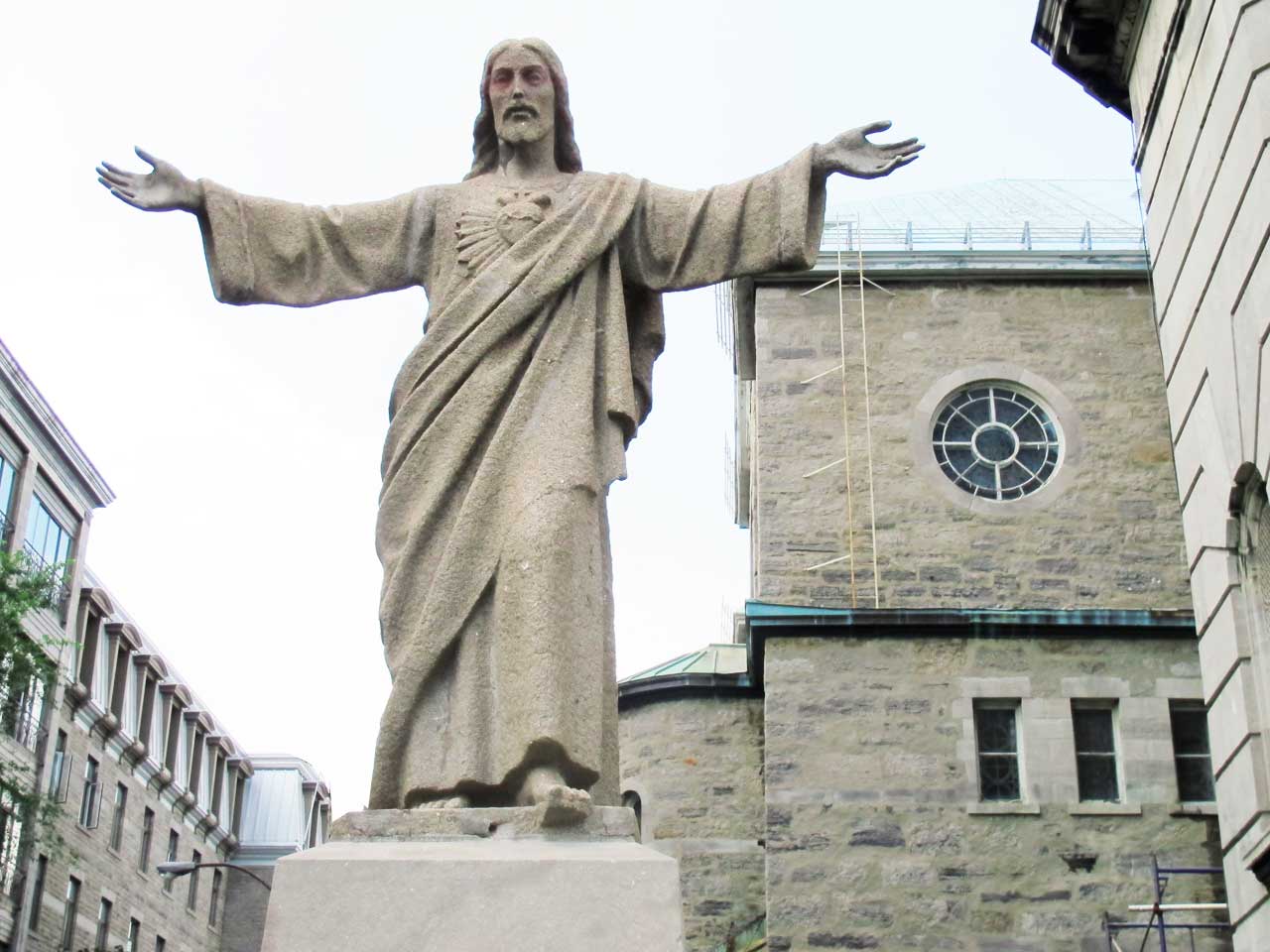 "Christ's image is just the perfect symbol for our civilization. It's a ...