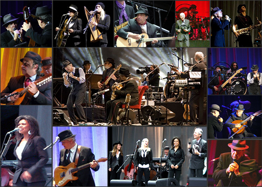 Leonard Cohen's "Gypsy-Soul Rock-Noir Cabaret" + His 2010 Band Intros ...