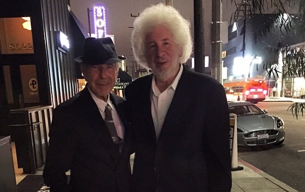 Leonard Cohen Sighting: Daniel Halpern (publisher and president of Ecco ...